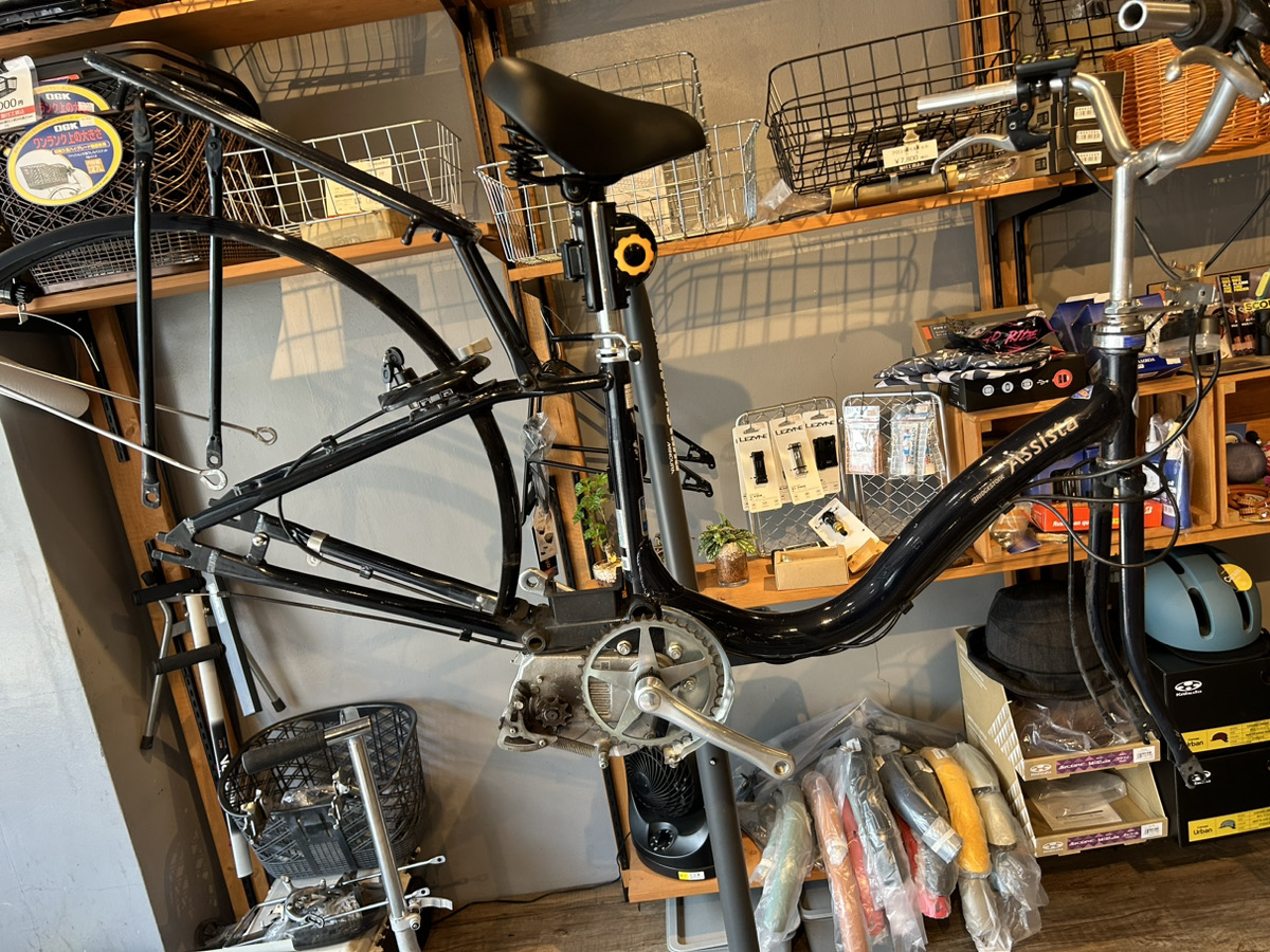 【Reuse】ブリヂストン アシスタファイン26インチ/モダンブルー/8.7Ah | TBee CYCLE